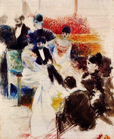 Impressionist Paintings And Painters: Parisienne Salon By Jean-Louis Forain