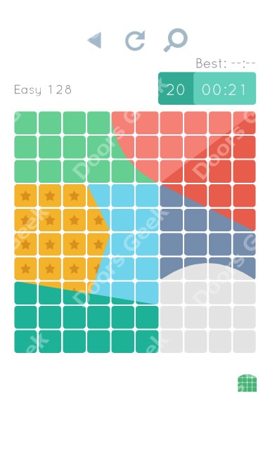 Blocks & Shapes [Easy] Level 128 Solution ~ Doors Geek