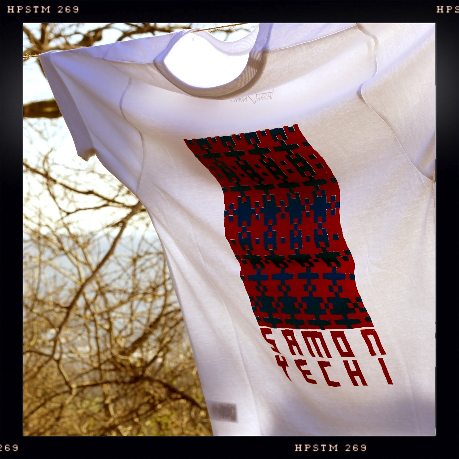 SAMON YECHI: How the SAMON YECHI Weave Tee was made...