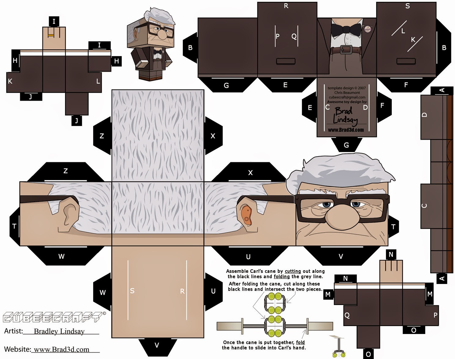 Paper craft México: pixar up