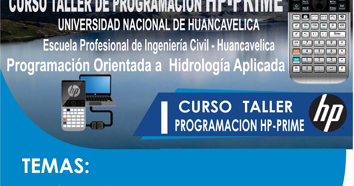Edwin Ingenieria: I CURSO TALLER PROGRAMACION HP PRIME