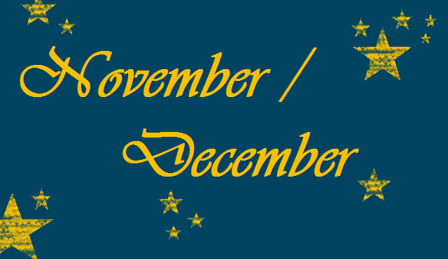 MY READER'S BLOCK: November & December Wrap-Up and Pick of the Months