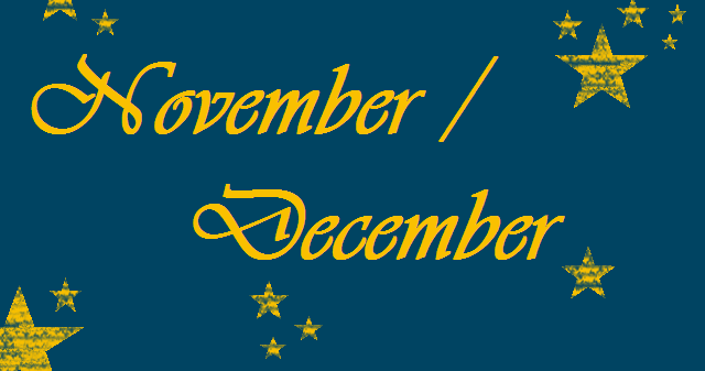 MY READER'S BLOCK: November & December Wrap-Up and Pick of the Months