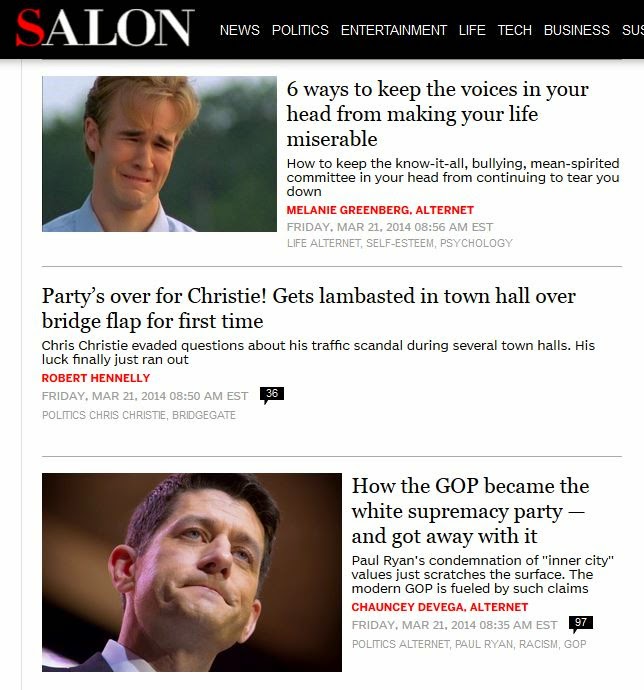 Friday Afternoon Roundup - The Voices They Hear - Daniel Greenfield ...