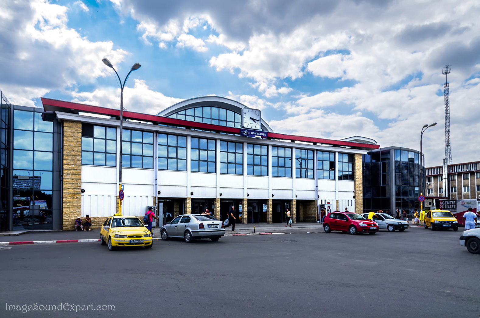 Image and Sound Expert: Gara Constanta / railway station / bahnhof