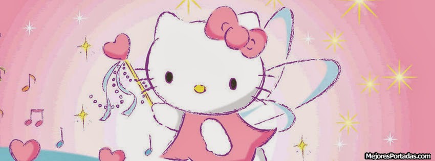 Portada para facebook de hello kitty hada | fotos imagenes de amor
