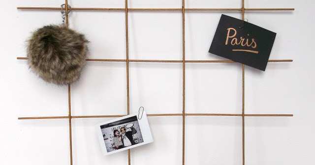 DIY Wire Grid | Inspirációs Rács | Nik's Box