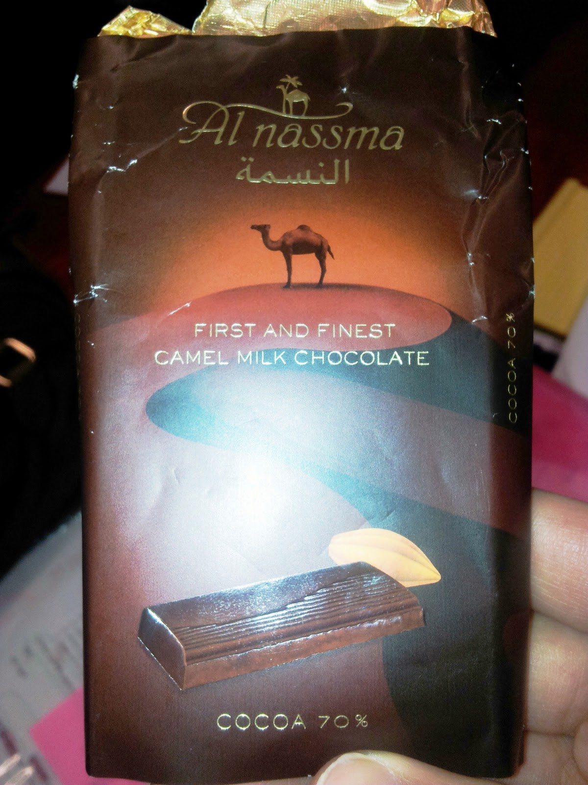 Pearl's Powder: Chocolate Bars made from Camel Milk