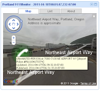 dominoc925: Google Gadget for monitoring 911 incident calls in Portland ...