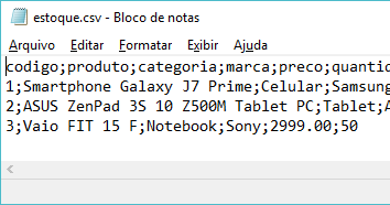Dicas Sql: Postgresql - Importar dados de um arquivo csv ou txt com o comando psql \copy