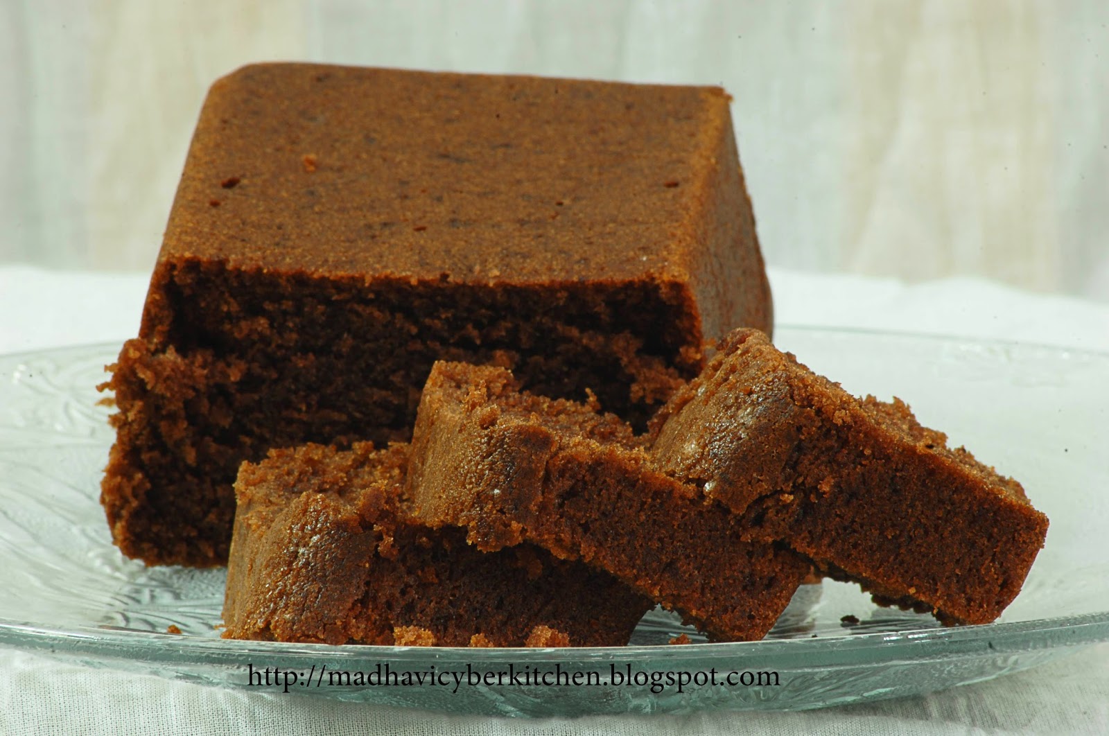 Madhavi's Cyber Kitchen: Choco - Tofu Cake