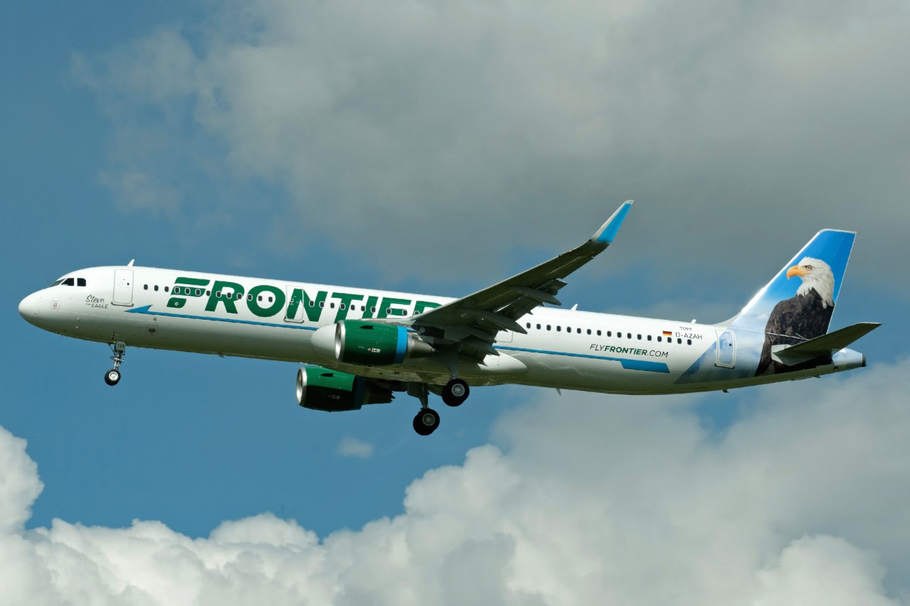 Airbus Hamburg Finkenwerder News: A321-211SL, Frontier Airlines, N709FR ...