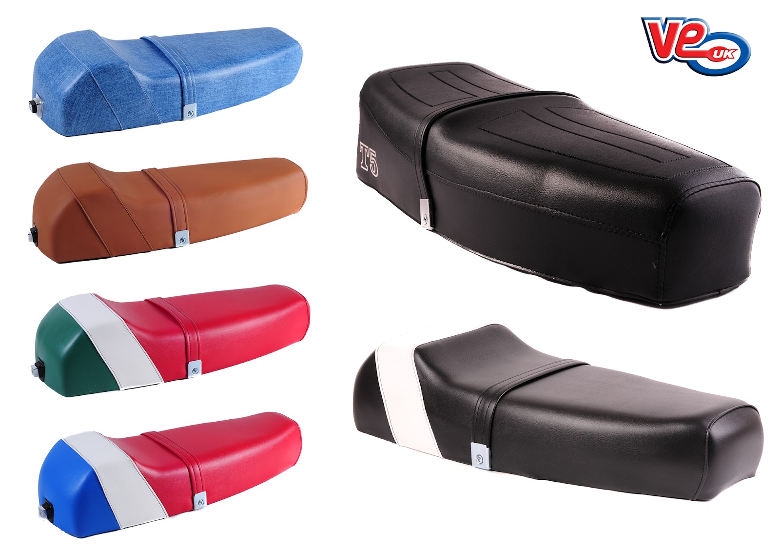 VE Scooter Spares: Classic Vespa seating from VE (UK)