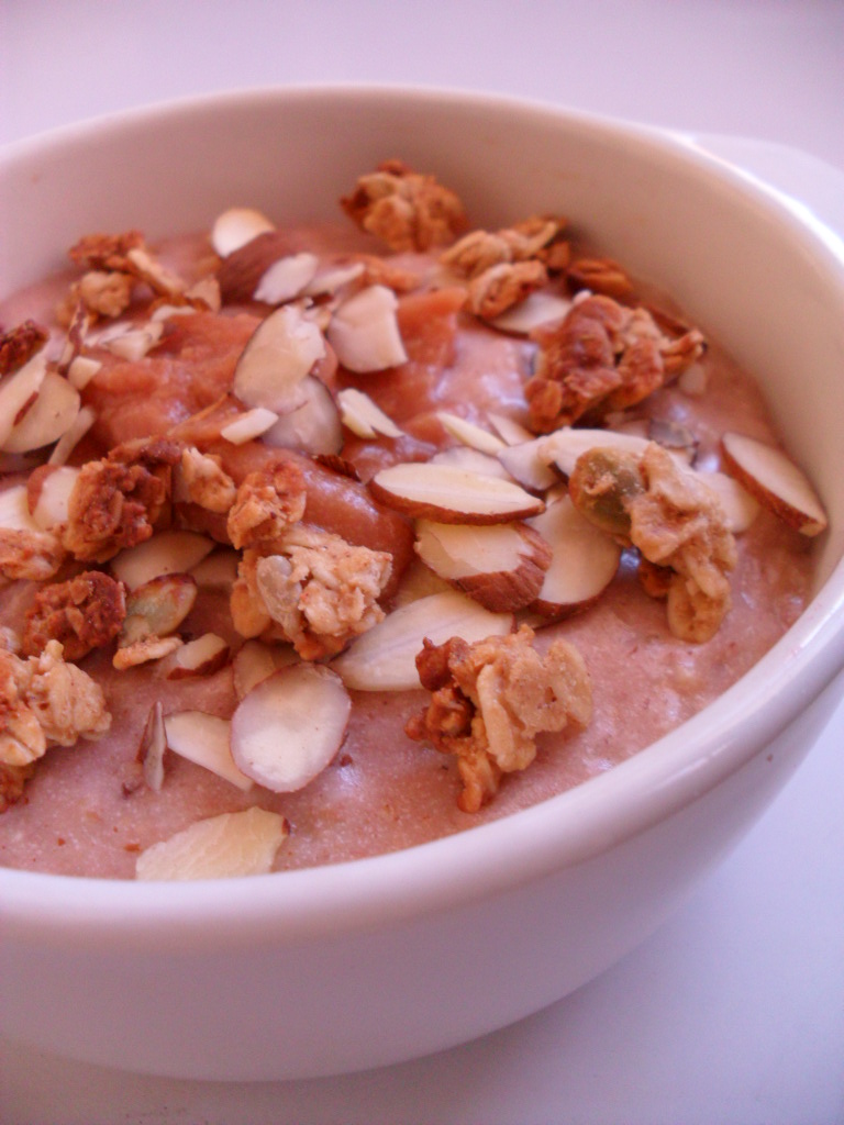 Avena con guayaba y queso crema. | Picky Eater