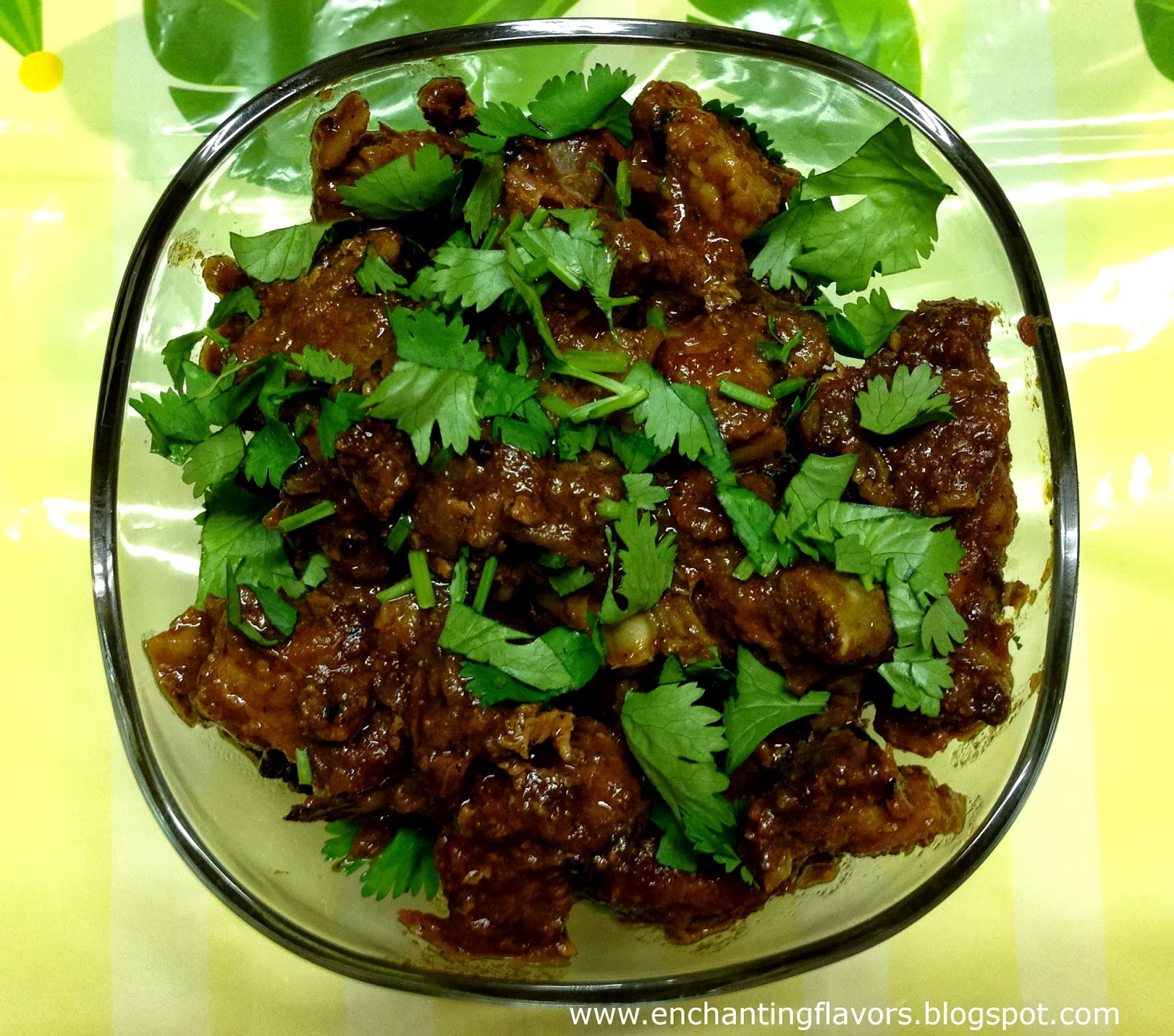 Enchanting Flavors: Mutton Sukka / Mutton Chukka / Dry Mutton Masala