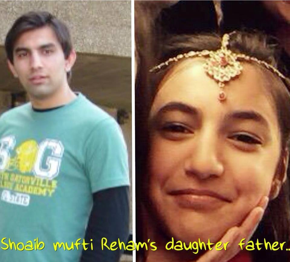 The Real Biological Father of Reham Khan 's youngest daughter Inaya ...