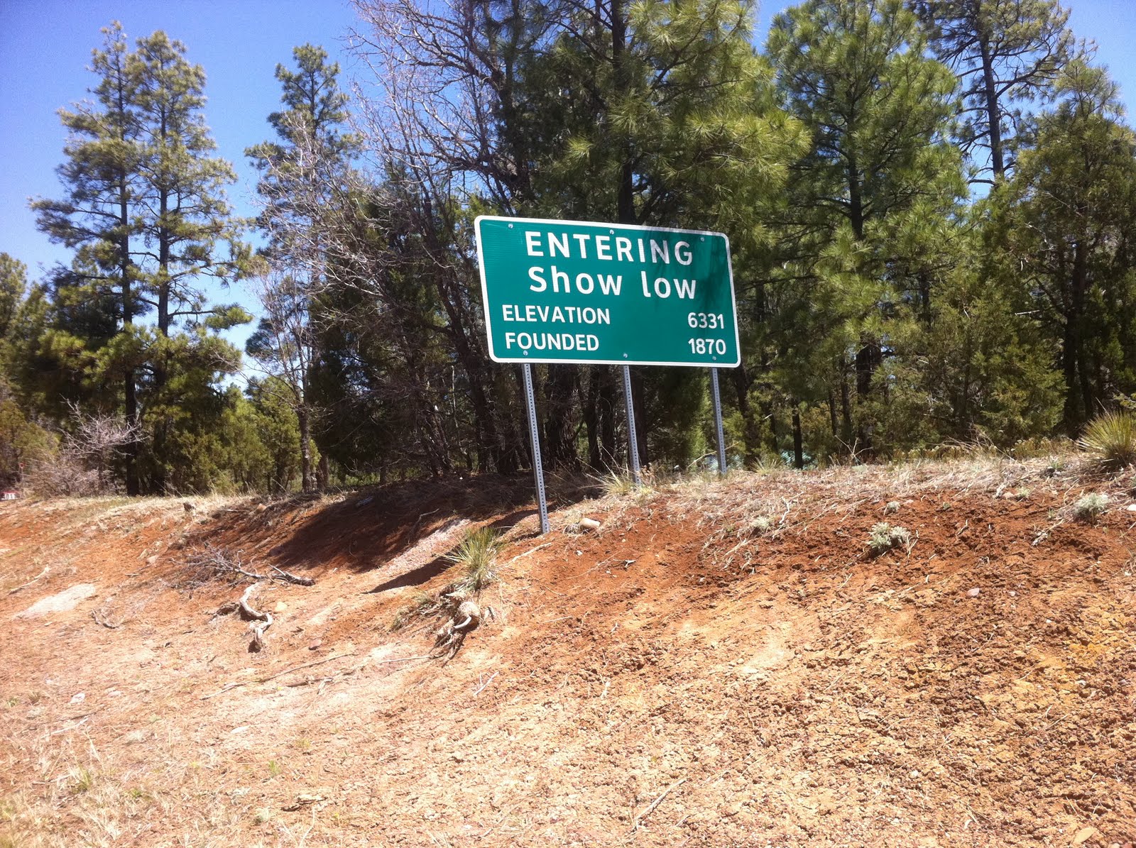 The Long Road Home: Mom's View---Our Mountain Retreat, Show Low, AZ