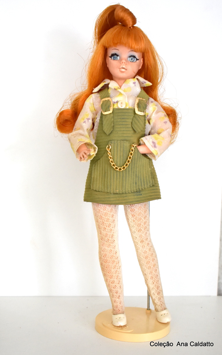 Ana Caldatto : Boneca Susi Ruiva, cabelo cor de cenoura e cereja