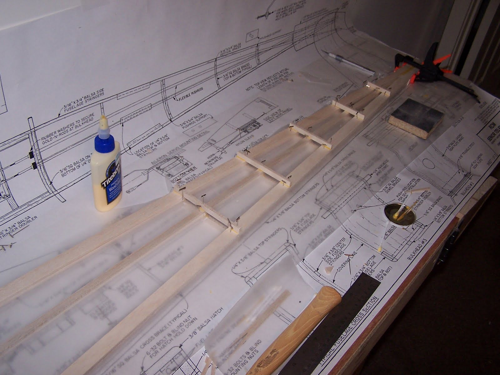 A Madmans's Mod Site: Senior Telemaster Build, Fuselage (Part 3)