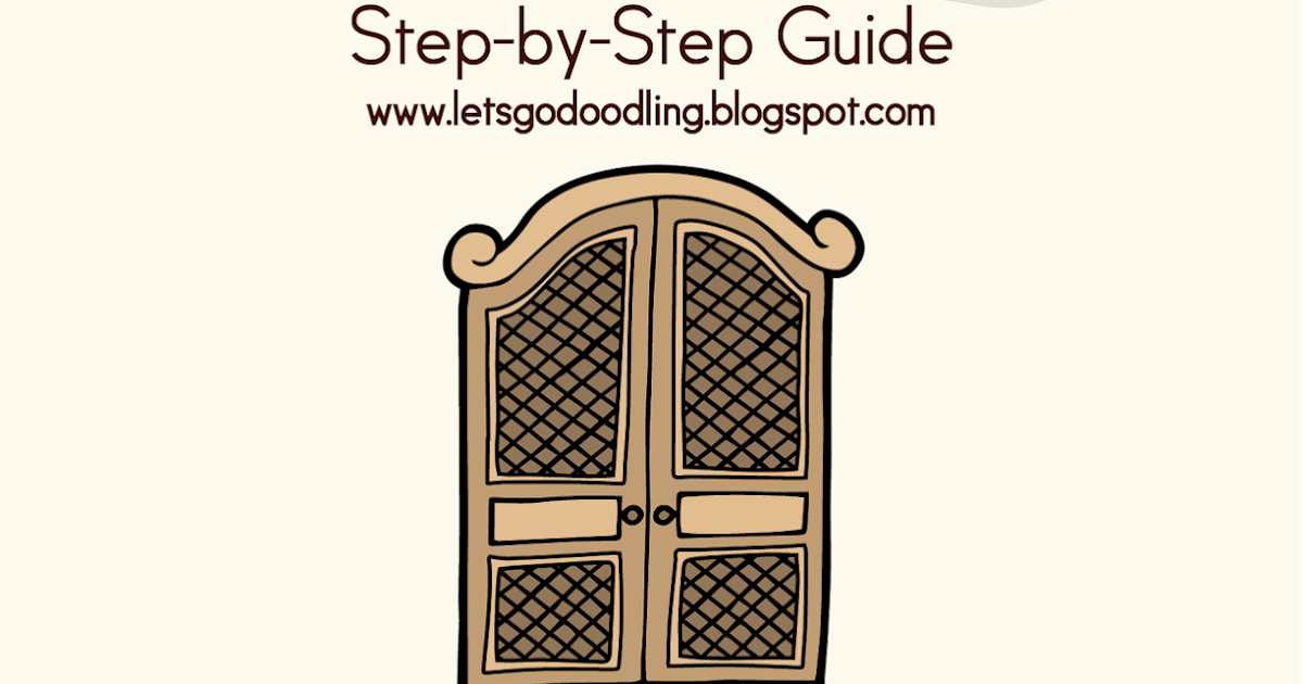 How To Draw Wardrobe - Easy Step By Step Drawing Tutorial