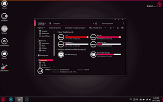 Free Download "Zune" Skin Pack for Windows 7 - ThemeDreamGuj
