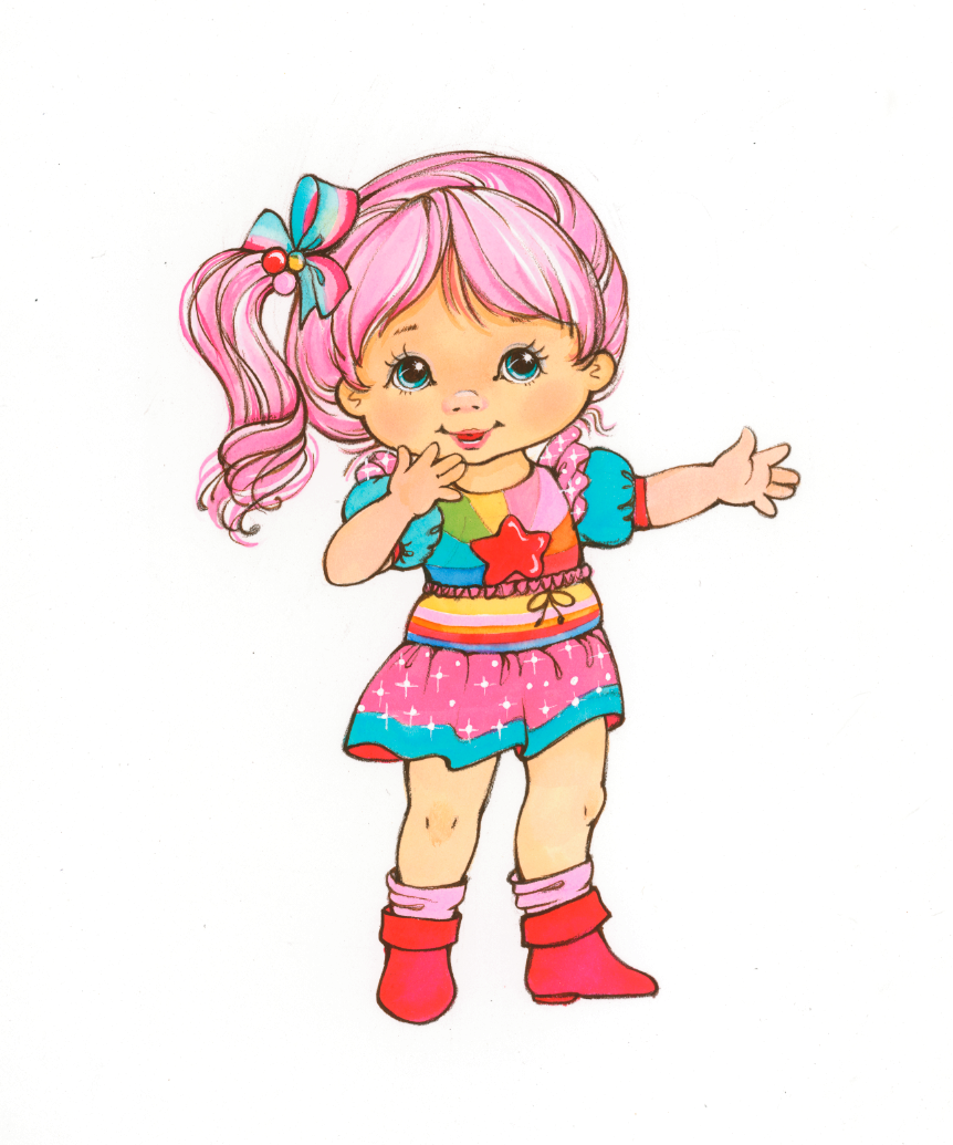Tickled Pink Rainbow Brite