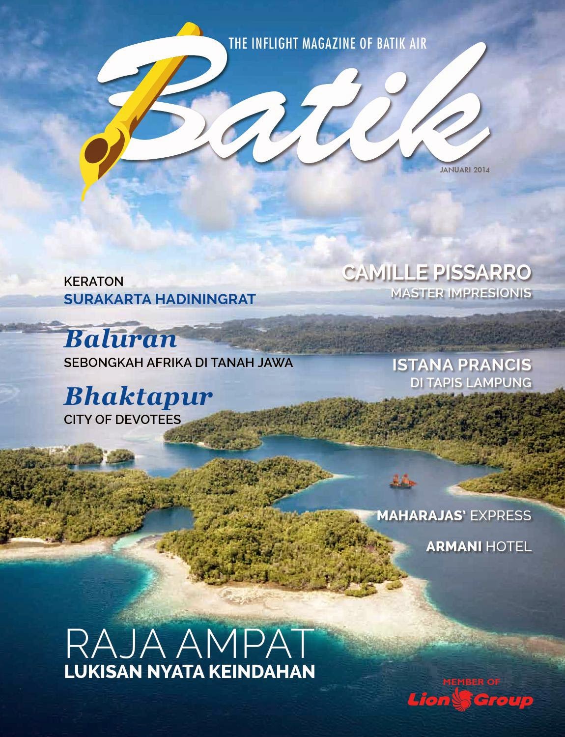 Batik Air Magazine Januari 2014 | Bedah Majalah
