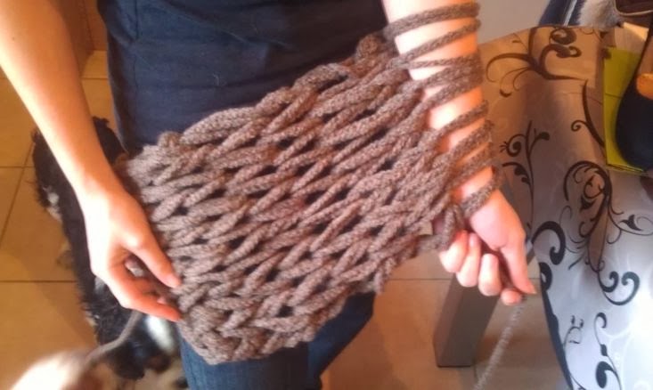 The Trend Spot: Arm Knitting Craze