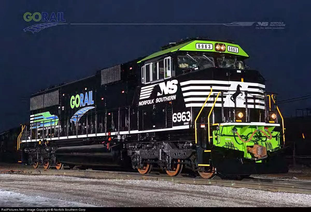 The Big Little Railroad Shop: NS unveils new locomotive in celebration ...