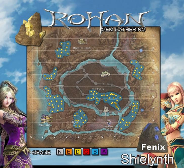 Rohan Gem Gathering Map | Inelegant Zone