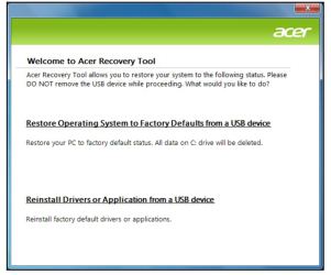 ACER ASPIRE S3 RECOVERY | Acer Manual Instruction