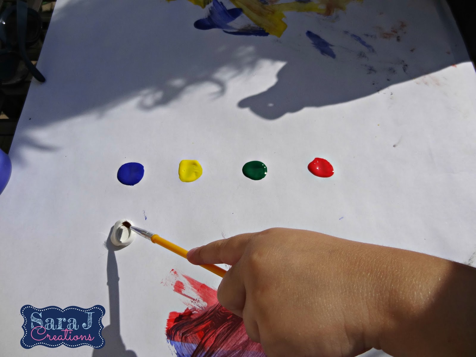 Color and Shape: Art Project with Mix It Up | Sara J Creations