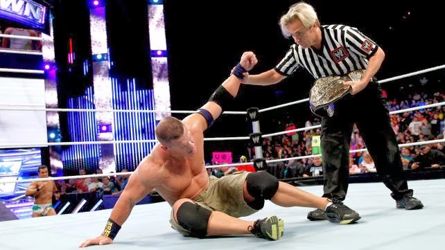 WWE In live!!!!: JOHN CENA vs RYBACK