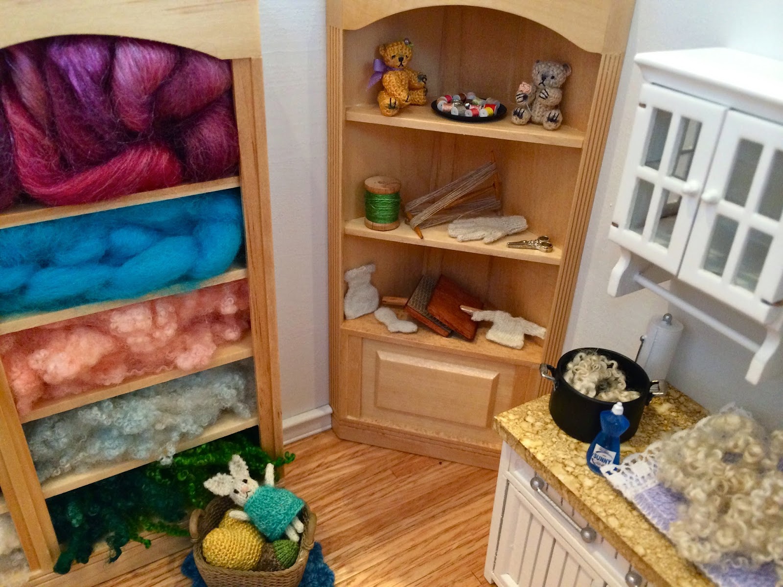 Stash Enhancement: Miniature Fiber Room - Maybe The Coolest Project I ...