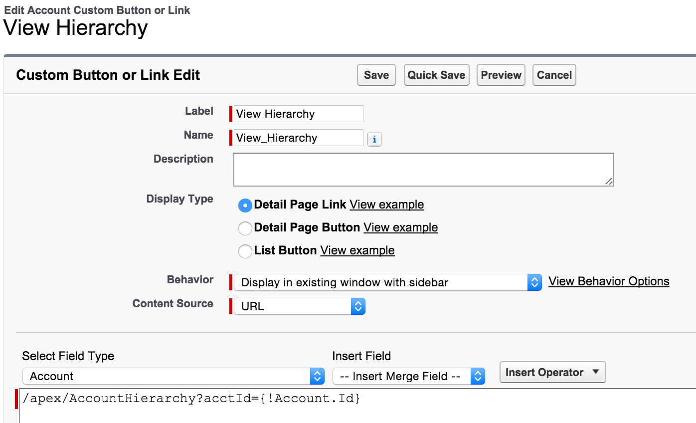 Viban's Blog: Apex&Visualforce 101: Build Visualforce Account Hierarchy Tree with jstree and ...