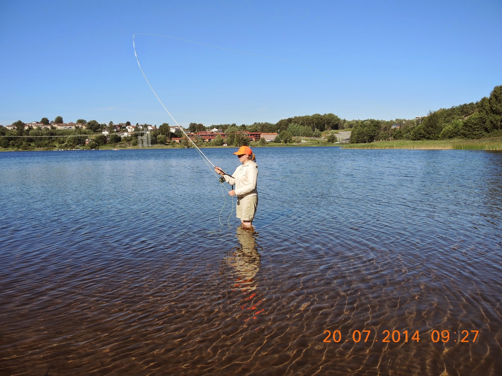 Laxberndt: En ny flugfiskare.