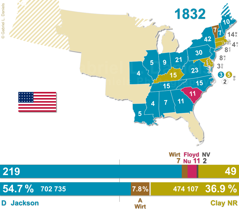 Gabriel Daniels Photography: Vectoring: US presidential election maps