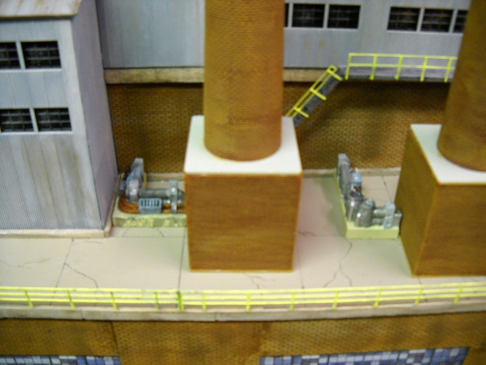 HO Scale power plant