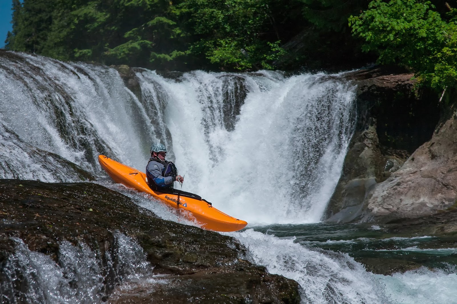 Into the Outside: North Fork Lewis River (Summertime Waterfalls)