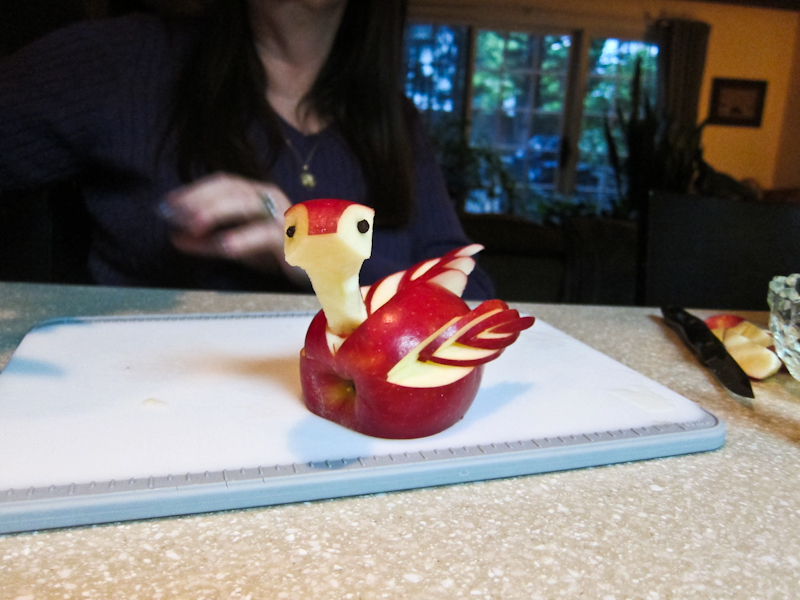 Moments Matter: How To Make An Apple Bird!