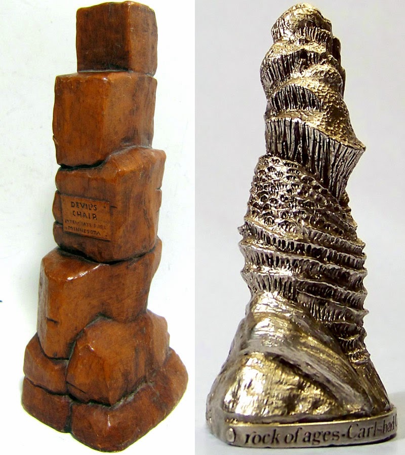 Building Collector: Natural Geologic Monuments and Mountains Souvenir ...