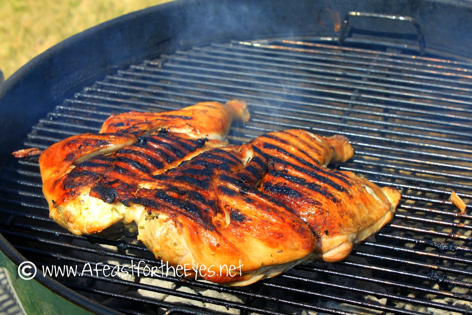 A Feast for the Eyes: Butterflied Chicken (Spatchcock Chicken), Ina ...
