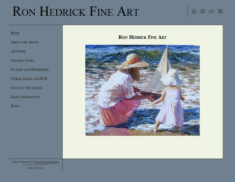 Tina Winterlik: The Incredibly Gifted Ron Hedrick- Artist- "Colorist ...