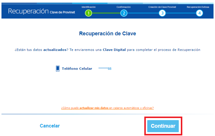 Recuperar Usuario Provinet Personas - Método 2 - Paso a Paso - BBVA ...