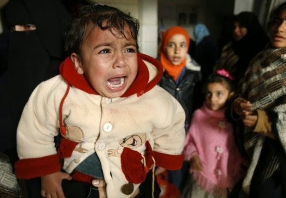 Do you see? There are more pain than tears in these innocent children's ...