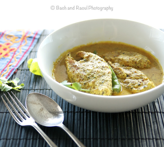 Bengali Shorshe Bata Maach - Mustard Fish | Taste Chronicles