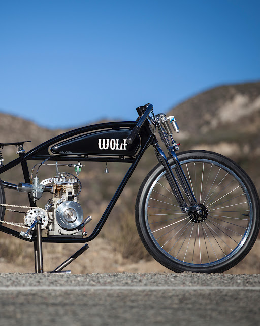 Boardtracker Bicycle | Wolf Creative Customs - RocketGarage - Cafe ...