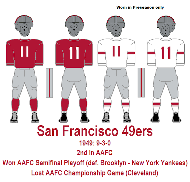 Bill's Update Blog: 1949 San Francisco 49ers