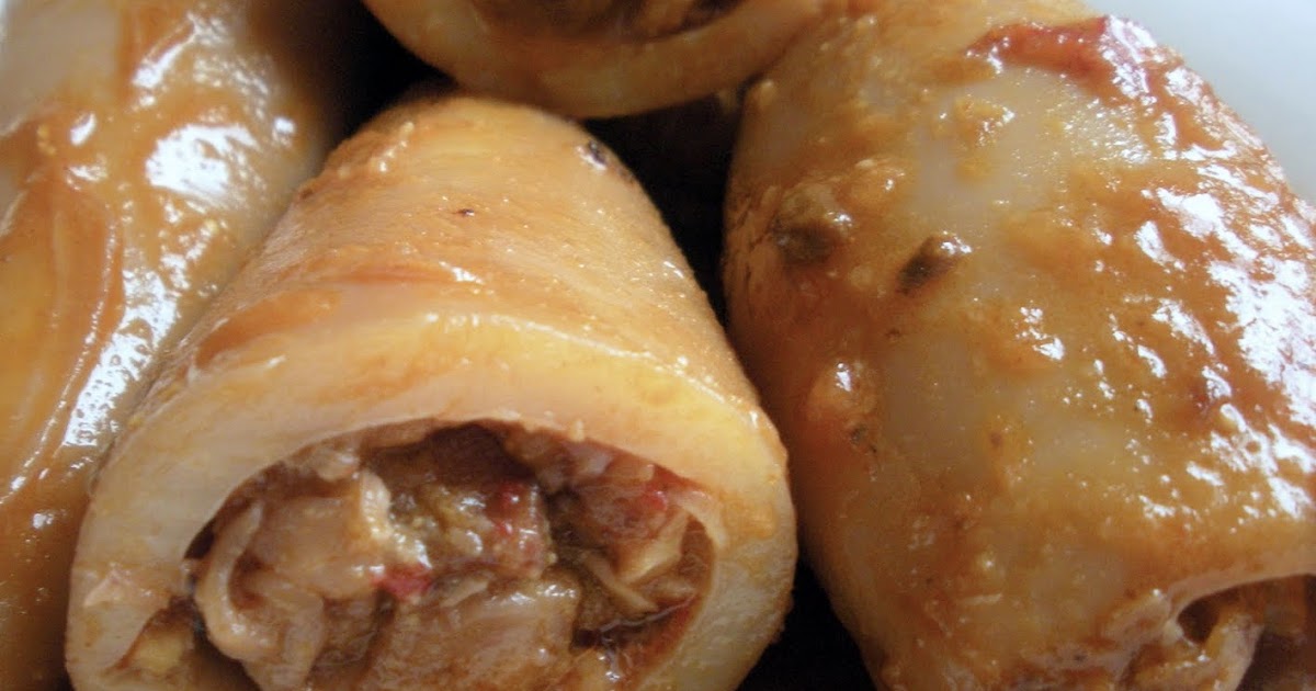 Calamares Rellenos en Salsa de Tomate | BLOG ACEITE OLIVA VIRGEN EXTRA