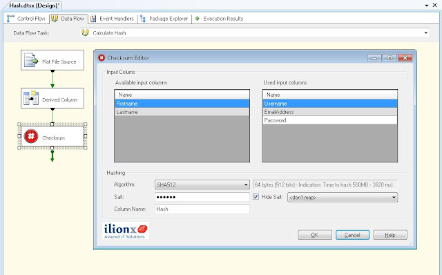 Microsoft Sql Server Integration Services Custom Ssis Component Checksum Transformation